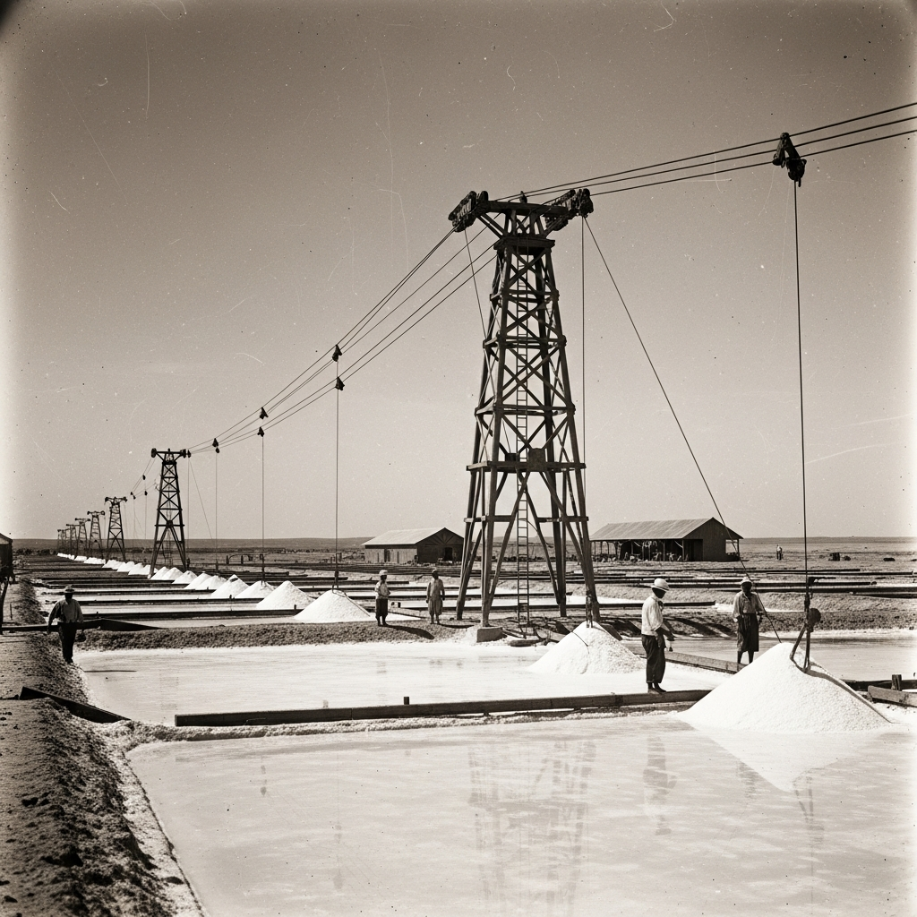 Dante Salt Works 1930s